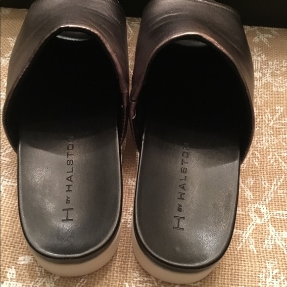 H by Halston | Shoes | H By Halston Platform Slide In Shoes | Poshmark